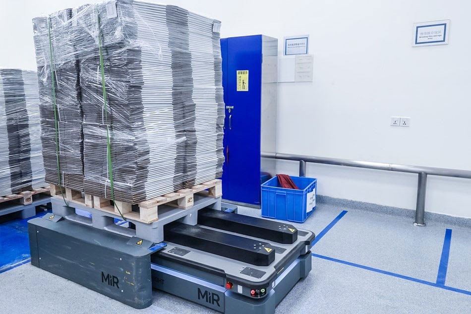 MiR presentó sistema automatizado de almacenamiento con Modula