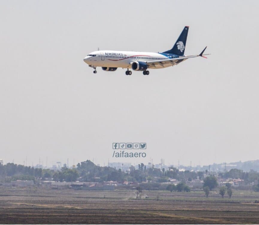 AIFA está capacitado para recibir 400 mil toneladas de carga