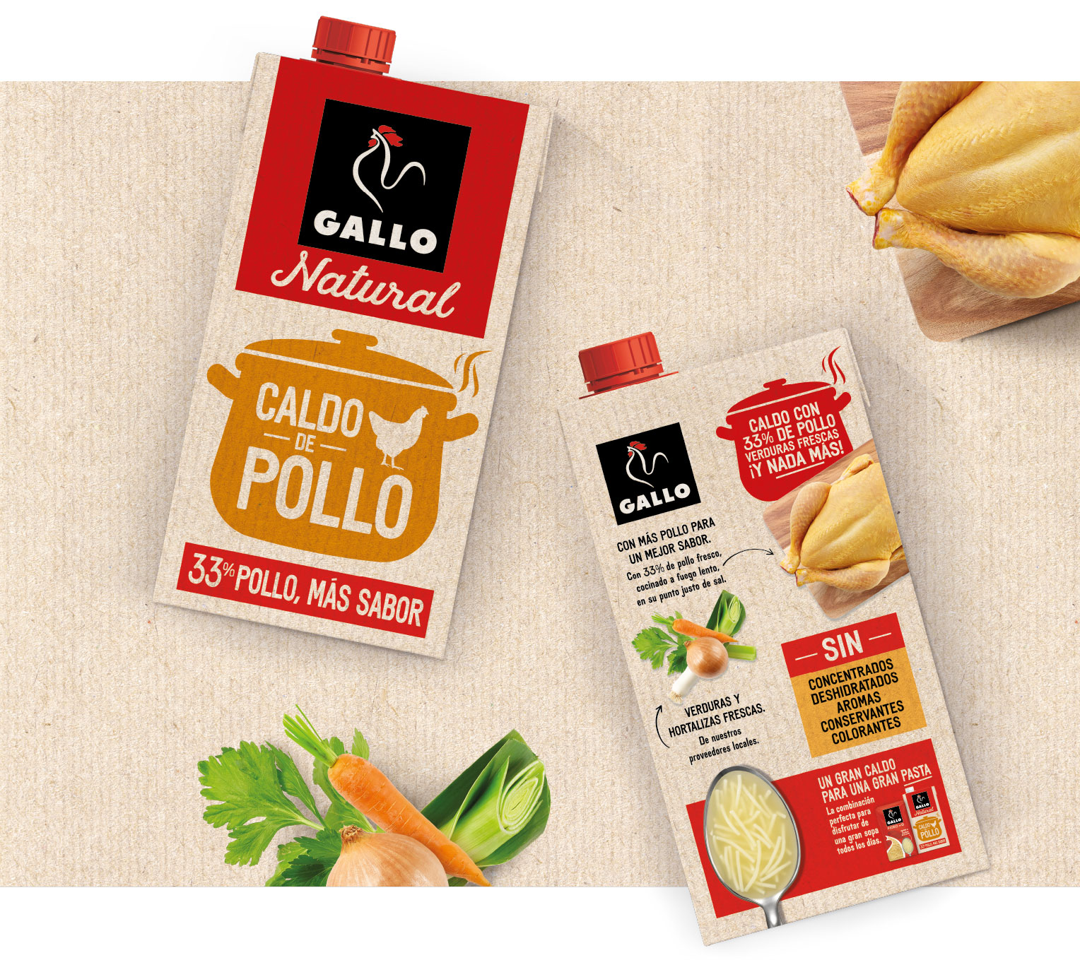 Caldo de pollo marca Gallo ahora con innovador envase brik | Logística ...