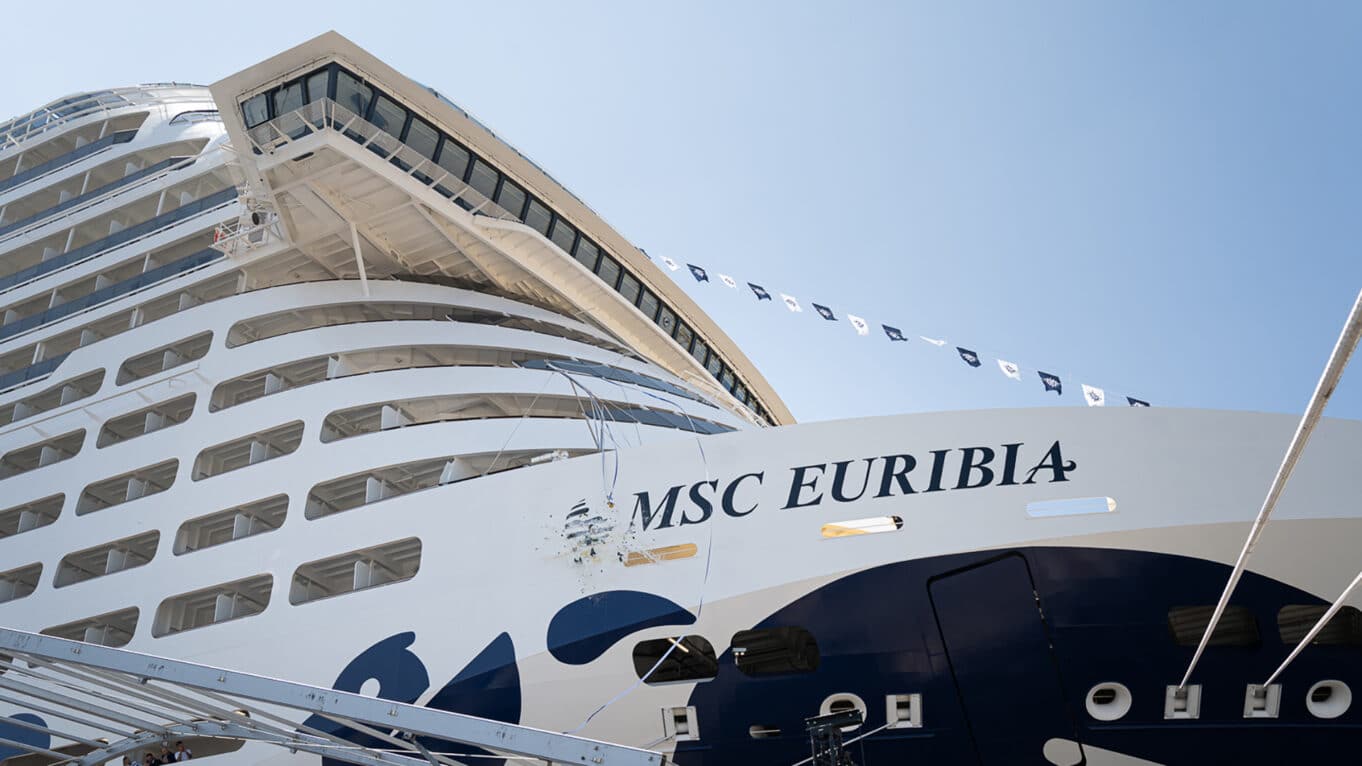 MSC Cruceros primera gran naviera recibe la Green Marine Europe